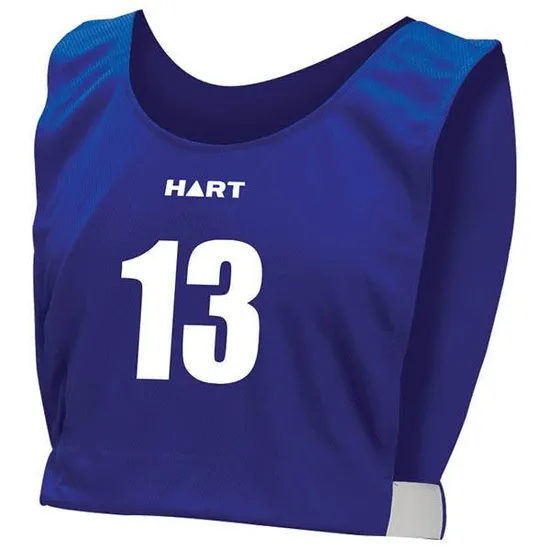 HART Numbered Bib Set Senior Blue
