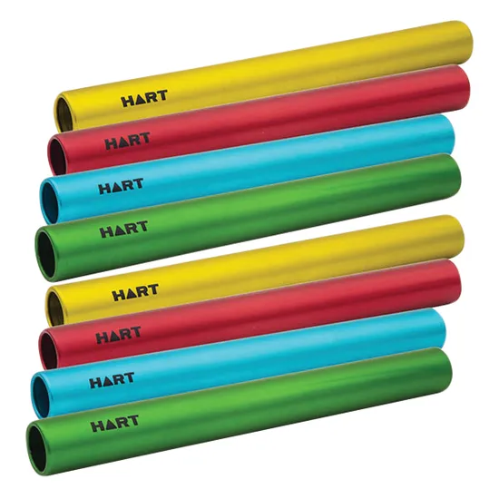 HART Aluminium Batons Junior Set of 8