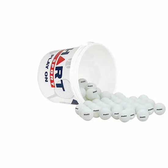 HART Table Tennis Balls Bucket of 72