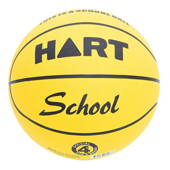 HART School Rubber Basketball Size 4