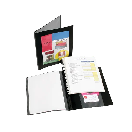Marbig A4 Refillable Display Book – 20 Pockets