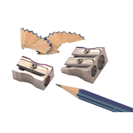 Marbig Metal Double Hole Pencil Sharpeners – Pack of 48