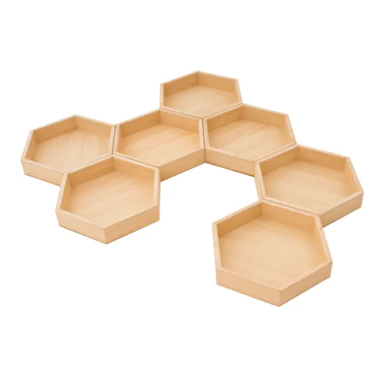 MTA Spaces - Wooden Sensory Path Stepping Stones - Pack of 7
