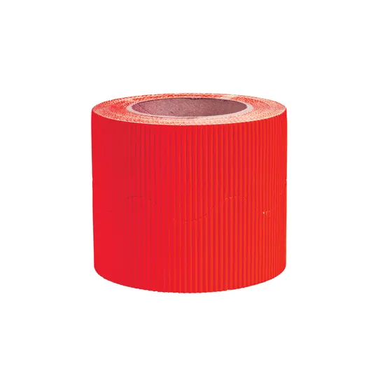 Red Corrugated Border Roll (60 mm x 30 m)