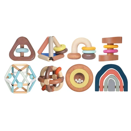 Nature Rattle Set of 8