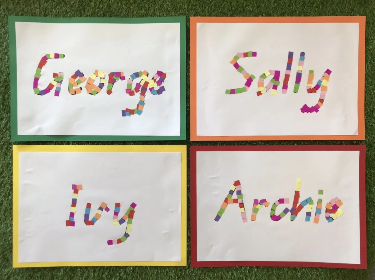 10 name activities for early learners