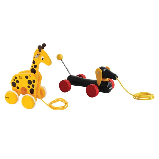 BRIO Toddler Push & Pull Set of 2