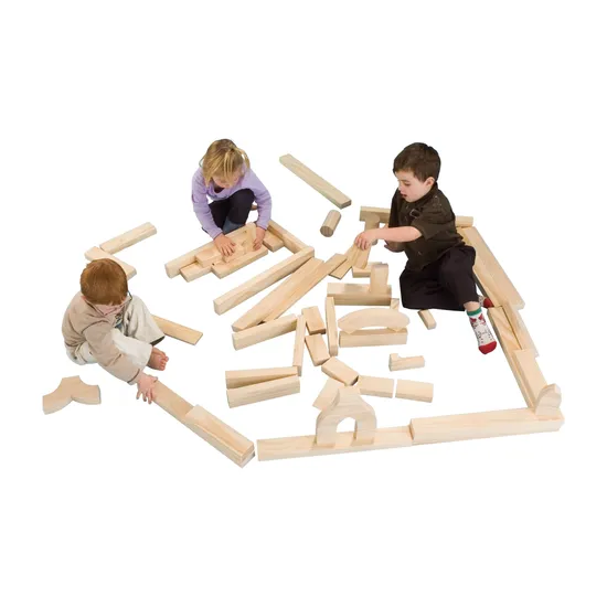 Natural Spaces Unit Blocks Set - Set of 56