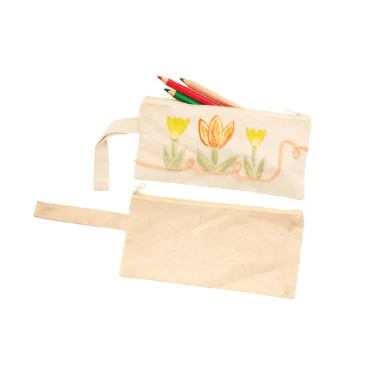 Calico Pencil Case - Pack of 10