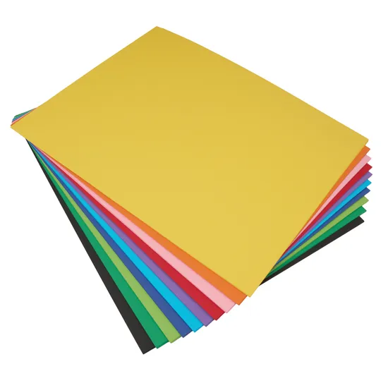 Assorted Cardboard 220 gsm A4 - Pack of 100