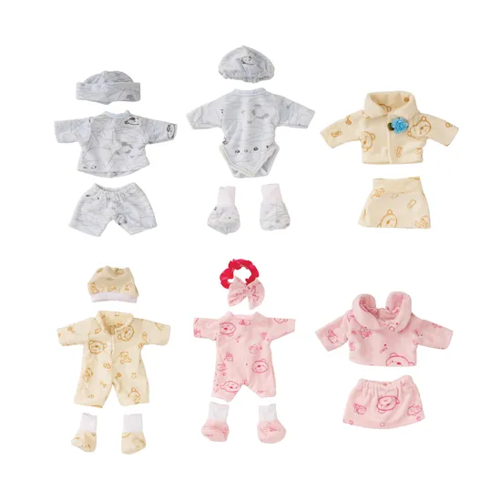 Assorted Doll Clothes 32cm - Set of 6