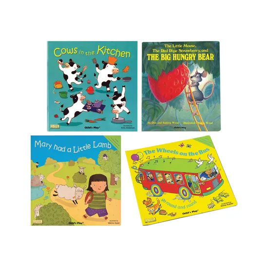New Nursery Rhyme Big Books - Set of 4 Titles