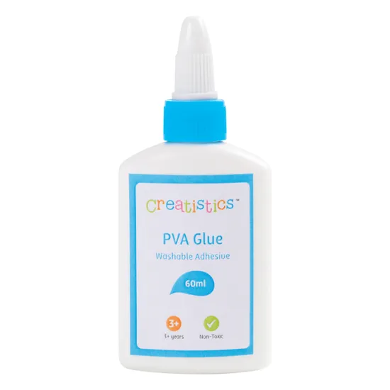 Creatistics PVA Washable Glue 60 ml - Pack of 12