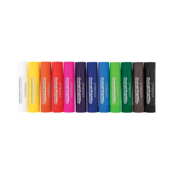 Assorted Poster Paint Sticks - Pack of 48