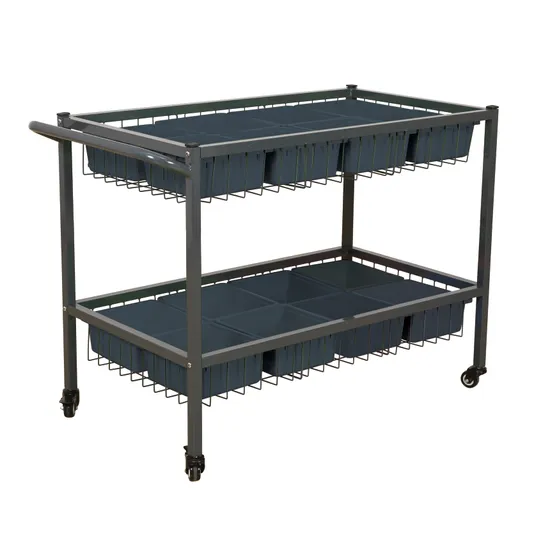 Creatistics Craft Storage Trolley with Tubs