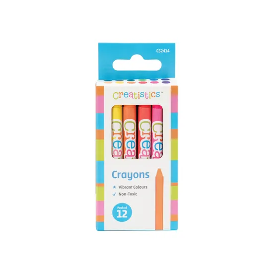 Creatistics Standard Crayons - Box of 12