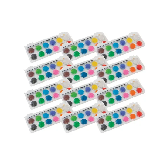 Creatistics Watercolour Palette - Kit of 12