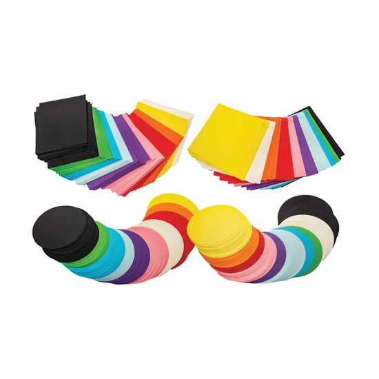 Matte Paper Shapes Kit