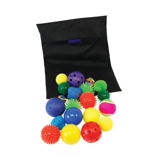 Sensory Ball Pack of 20 with Bag