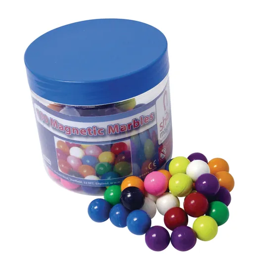 Magnetic Marbles in Tub - Set of 100