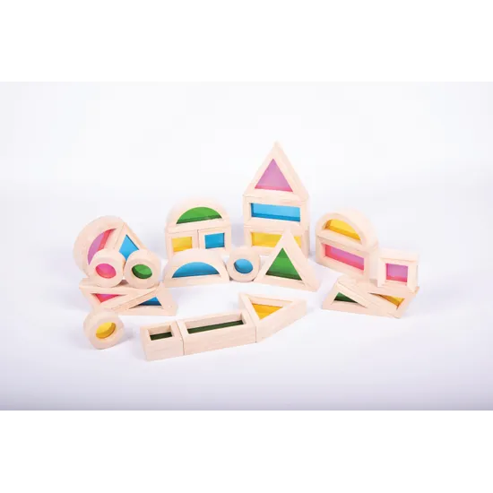 Rainbow Blocks - Pack of 24
