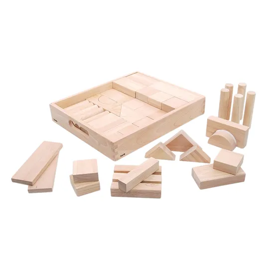 Wooden Jumbo Blocks - Pack of 54
