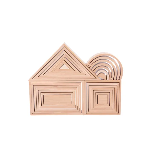 Natural Architect Blocks Set - 28 Pieces