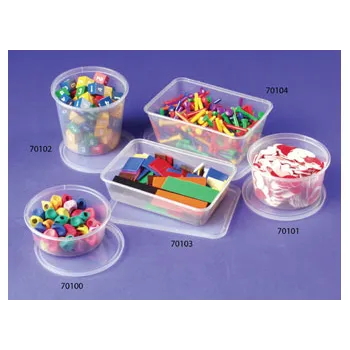 Rect Containers Large 10 pack