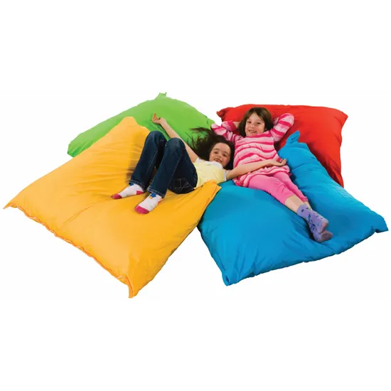 Primary Colour Cushions - 75 cm - Set of 4