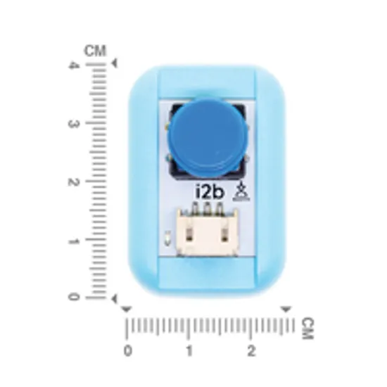 Boson - Blue Push Button - Input