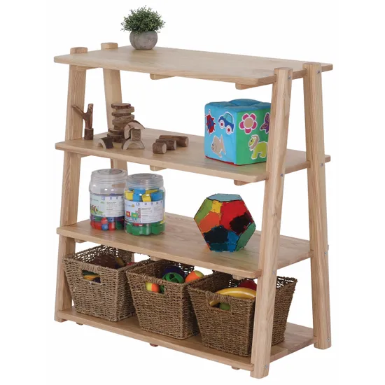 Harmony Education Solid Timber Open Frame 3-Shelf