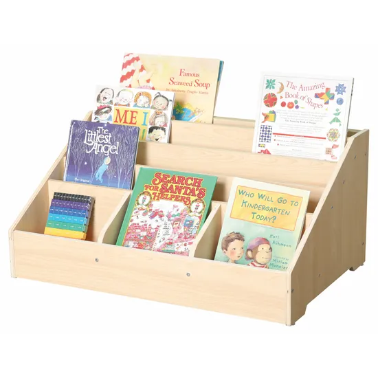 Natural Spaces Book Display Shelf with Mirror