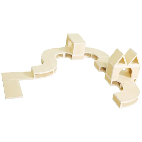 City Blocks Construction Set 13 Pieces
