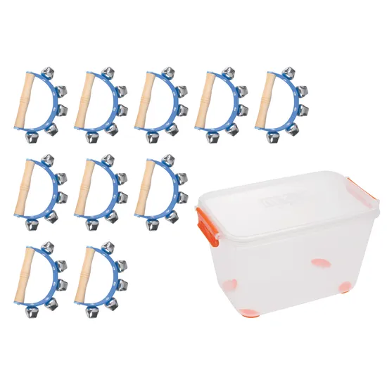 Plastic Handle Bells - Tub of 10