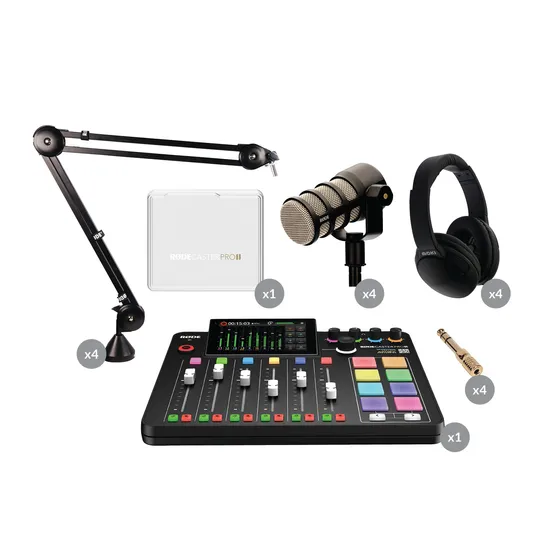 RODE PodCaster Pro 2 & PodMic Complete Set - MTA Catalogue