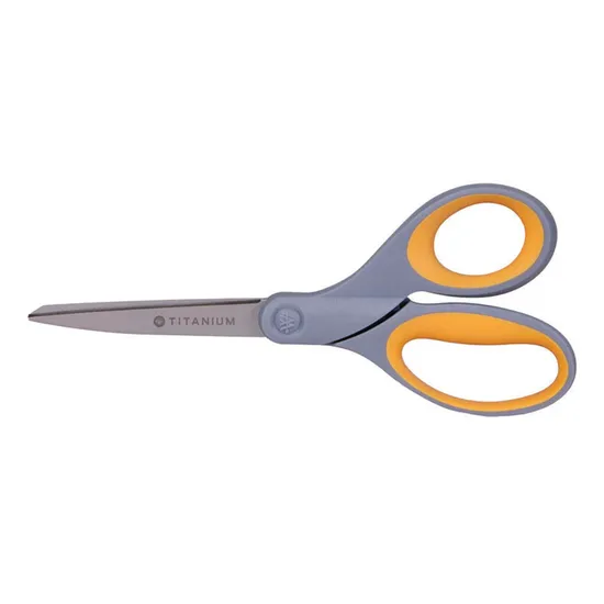 Westcott Titanium Scissors 20 cm – Pointed, Non–Stick Blades