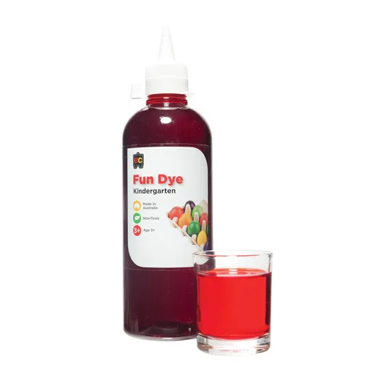 Kindergarten Fun Dye 500 ml - Red