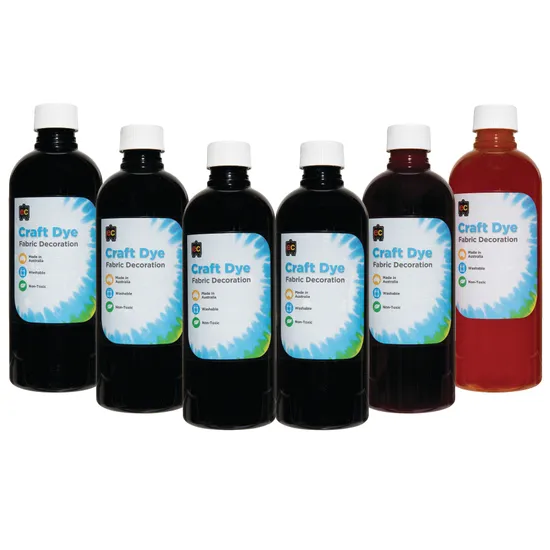 Craft Dye 500 ml - Set of 6