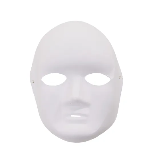 White Paper Masks With Elastic - Pack of 24