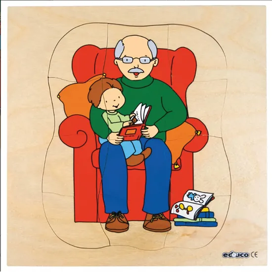 Grow Inset Puzzle - Grandfather