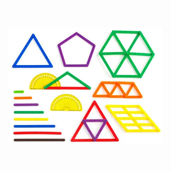 GeoStix – Flexible Construction Sticks, Set of 82