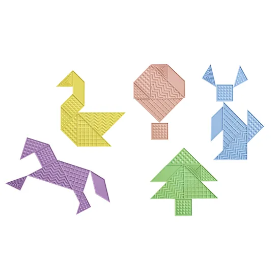 Tactile Tangram Classroom Set – Geometry & Fine Motor Skills - MTA ...