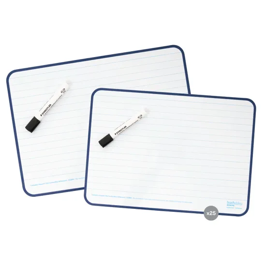 Classpack Dotted Thirds Lined Magnetic Whiteboard Handwriting Set