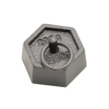 Iron Weight - Hexagonal with Lifting Ring, 200 g