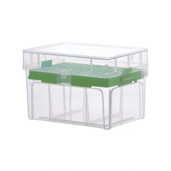 Pipette Tip Box with Tray for Large Tips