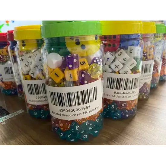 Class Dice Set – 156 Pieces - MTA Catalogue