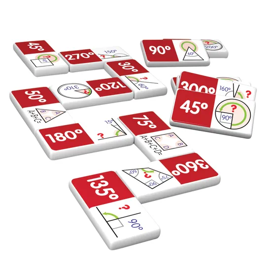 Angles Dominoes – Geometry Concepts Game