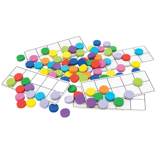 Rainbow Ten Frames – Counting & Subitising Tool