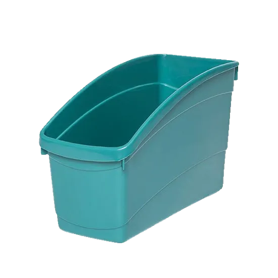 Plastic Book and Storage Tub - Turquoise - MTA Catalogue