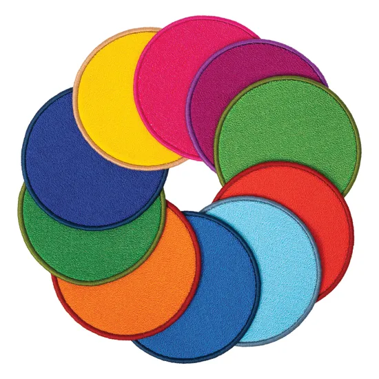 Rainbow Rug Discs - Set of 10